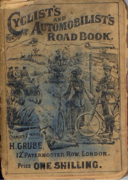 CYCLIST'S AND AUTOMOBILIST'S ROAD BOOK 1903 - Vintage Motor Cyclebooks