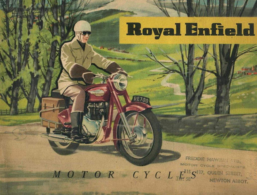 ROYAL ENFIELD SALES BROCHURE 1966 - Vintage Motor Cyclebooks