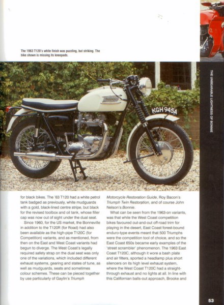 TRIUMPH T120 / T140 BONNEVILLE - Vintage Motor Cyclebooks